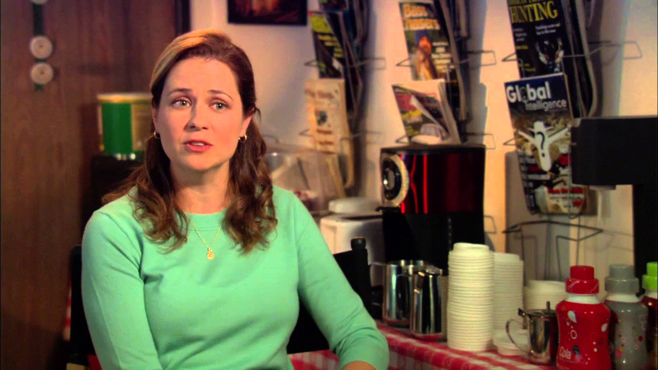 Jenna Fischer "The Office" Season 9 Interview! - YouTube