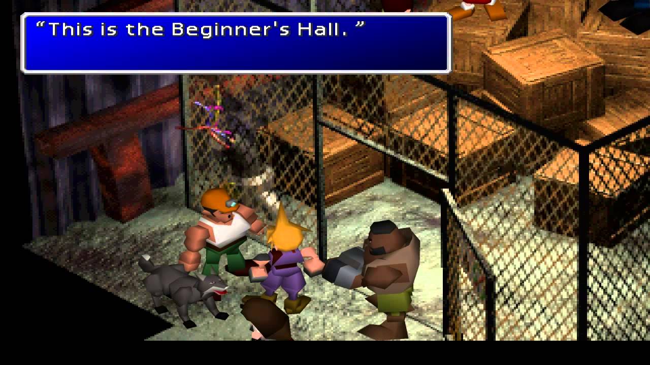 Final Fantasy 7 (PC) Part 4 The Sector 7 Slums and The Beginner's Hall ...