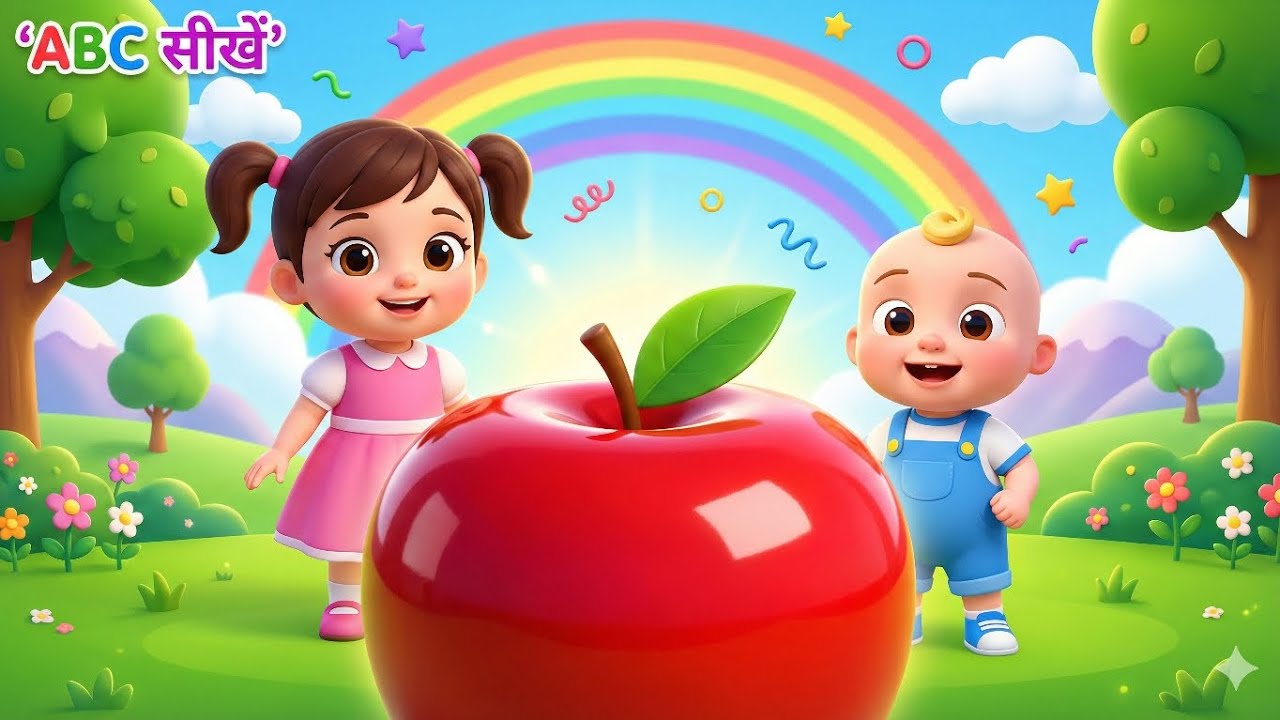 ABC A to Z | Chhoti & Momo Kids Learning | Fun Rhymes for Children | 3D ...