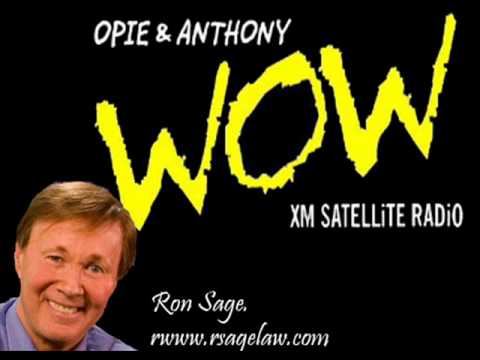 Opie & Anthony - Ron Sage, Lawyer for hire Promo. - YouTube