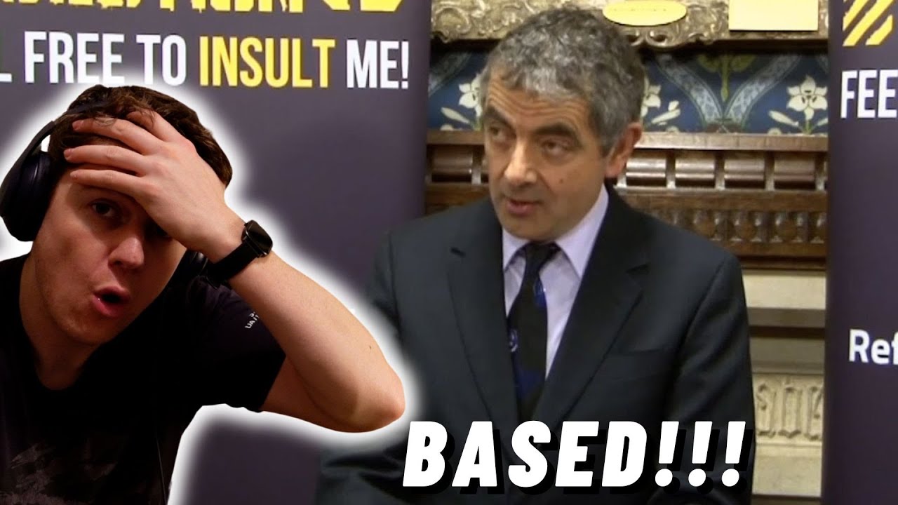 Rowan Atkinson PROMOTES Free Speech - IRISH REACTION - YouTube