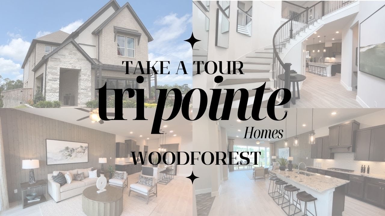 New Construction Homes | Woodforest TX | Tri Pointe Homes - YouTube
