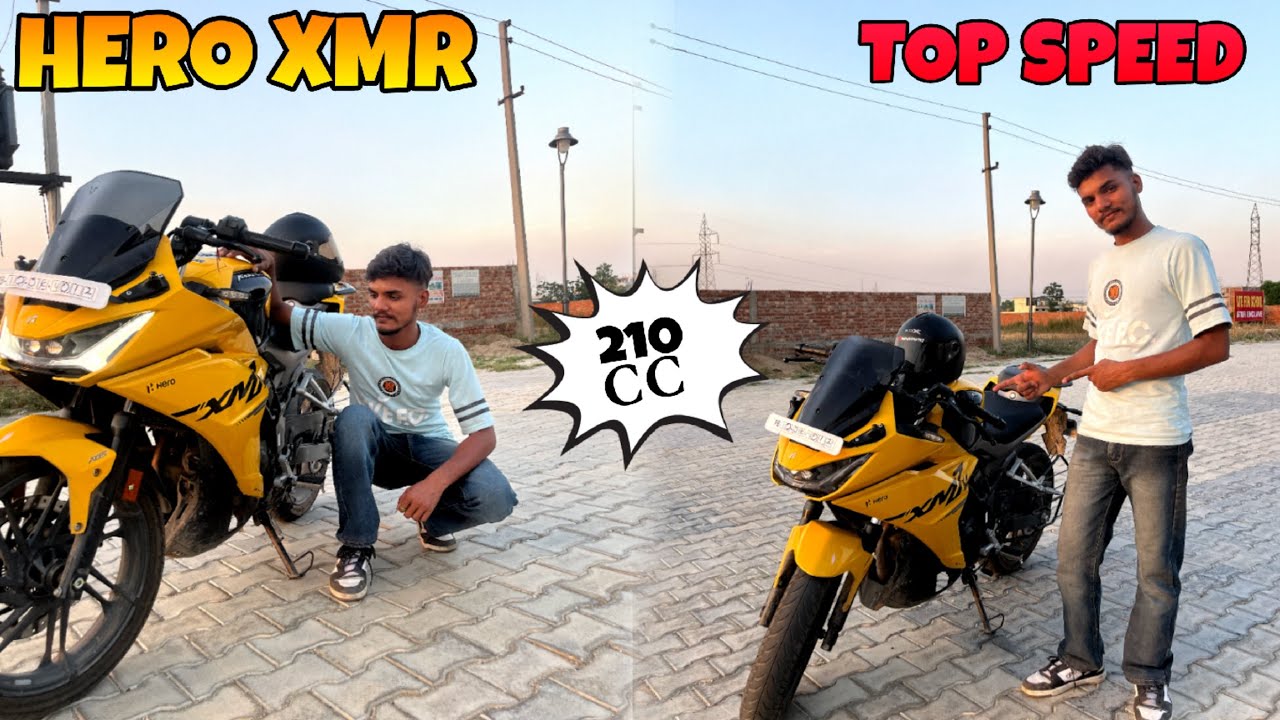 New Hero XMR 210CC Kafi powerful bike hai - YouTube