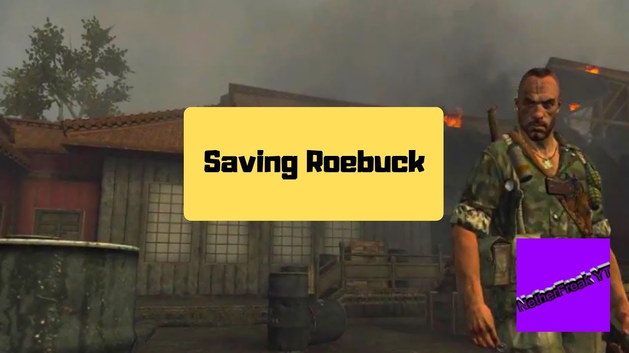 Call of Duty World at War-saving Roebuck - YouTube