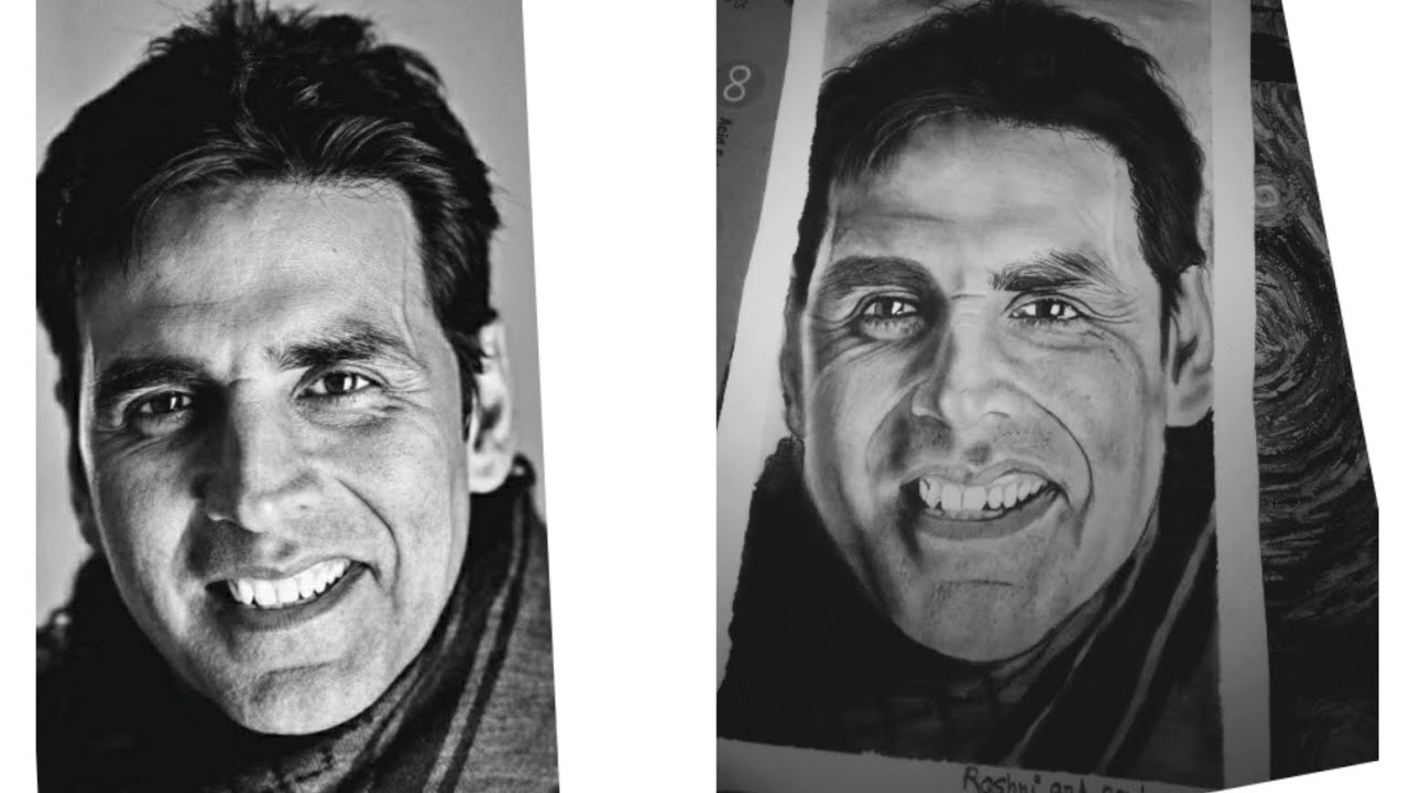 “Akshay Kumar Face Sketch – Detailed Shading Artwork” - YouTube