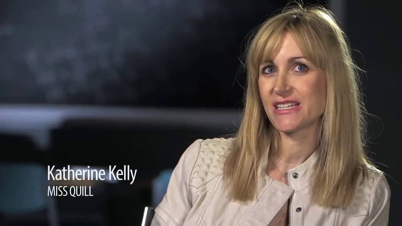 Patrick Ness and Katherine Kelly Introduces Class's Miss Quill - YouTube