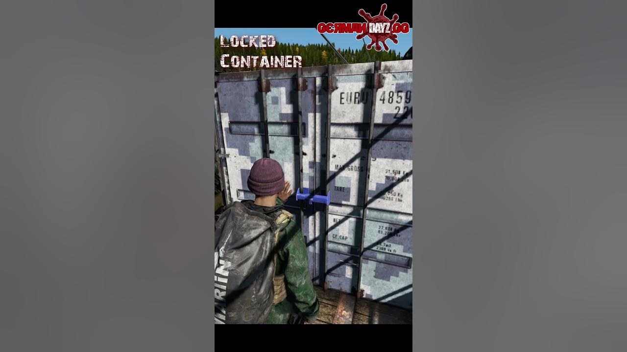 GDZ Modded Features: Locked Container - GermanDayZ.gg #gaming #dayz #modding - YouTube