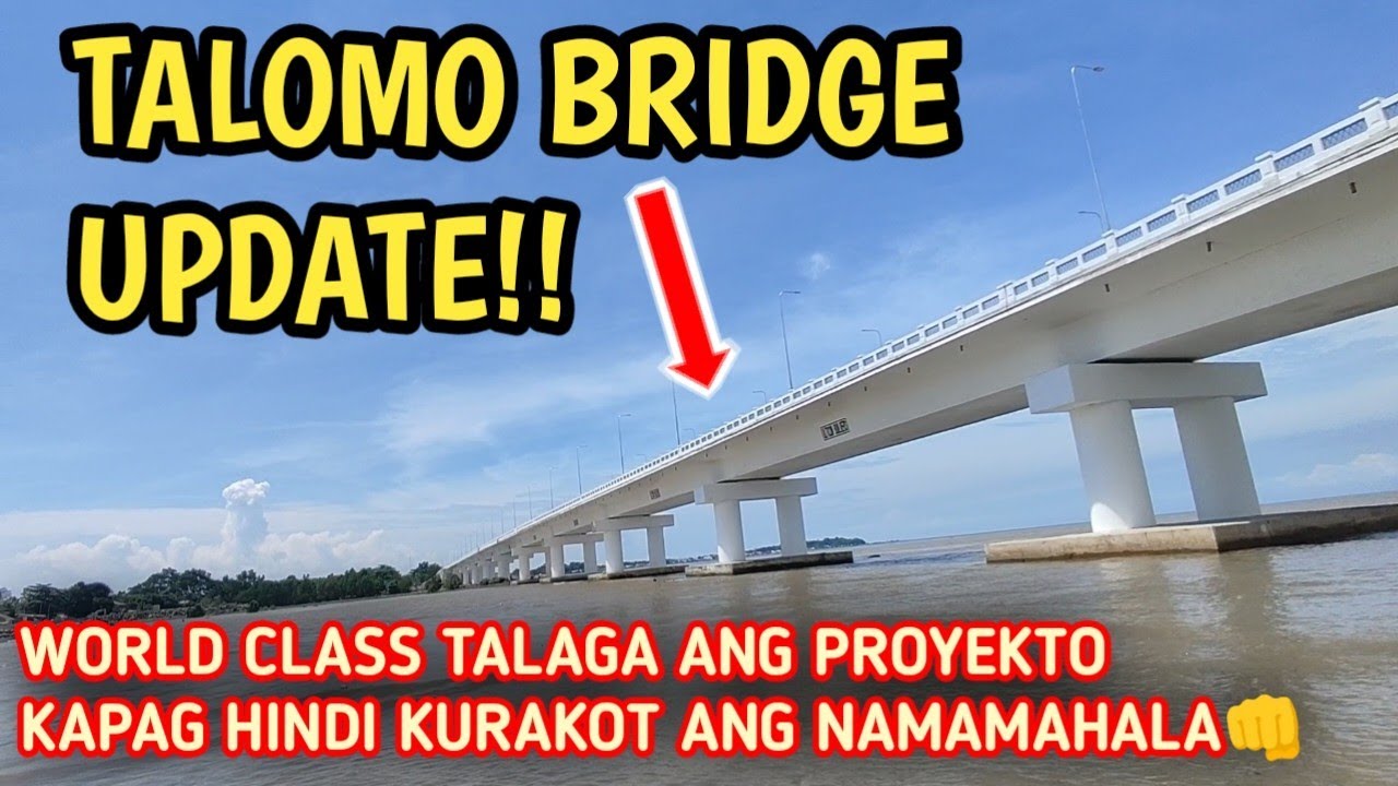 GAANO NGABA KA GANDA ANG COASTAL BRIDGE NG TALOMO DAVAO CITY ...