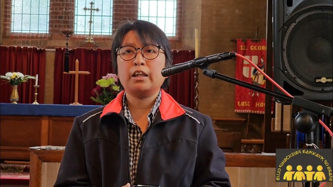 One year memorial serive speech given by Daw Khin Ma Ma Myo, NUG Minister of Commerce. - YouTube