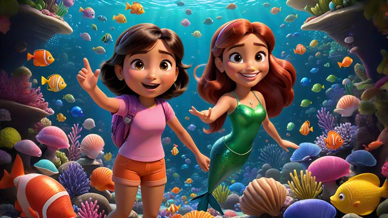 Dora y Ariel: Aventura en la Isla Mágica - YouTube