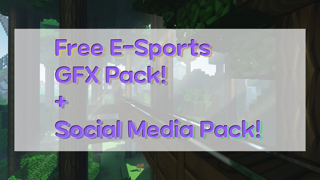Free GFX Pack / Esports GFX Pack / Social Media Pack / + Psd 파일 애프터 ...