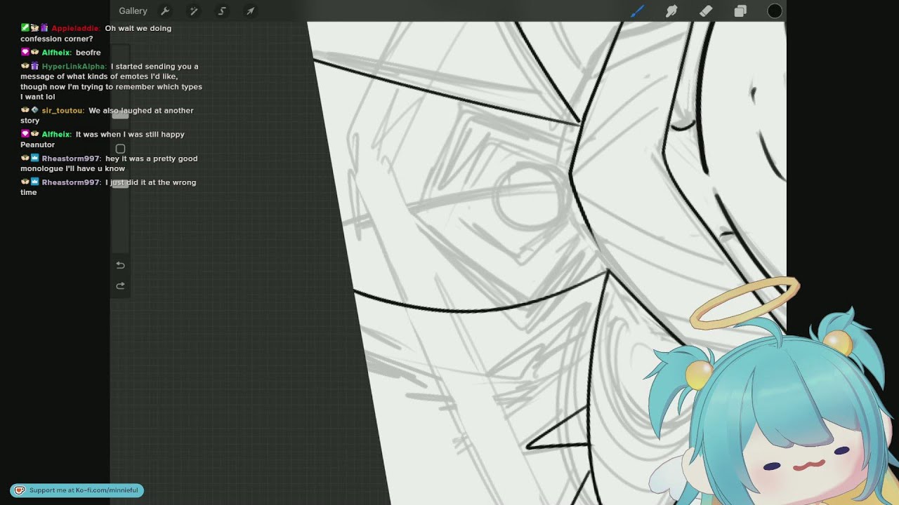 Drawing a little before starting a game! (unless I get hyper fixated on ...