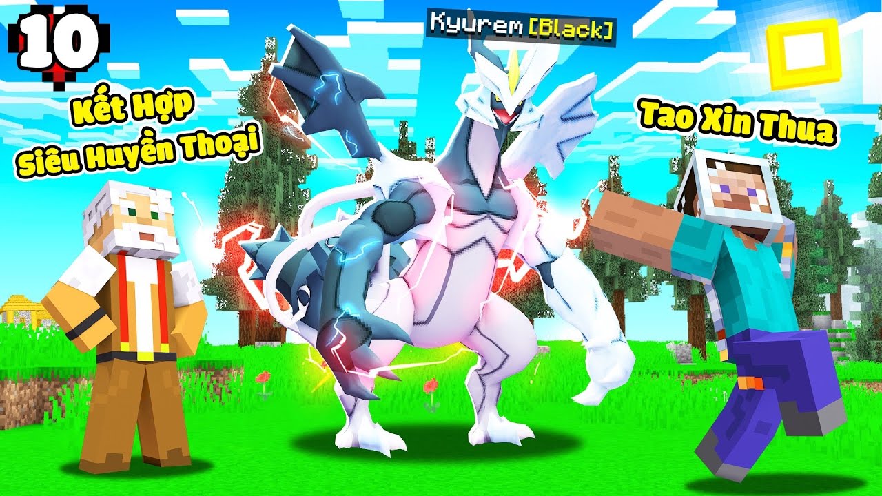 MINECRAFT PIXELMON TẬP 10 | CHÚ 9 KẾT HỢP SIÊU HUYỀN THOẠI😱1 NGÀY BẤT ỔN TRONG THẾ GIỚI POKEMON🤩 ...