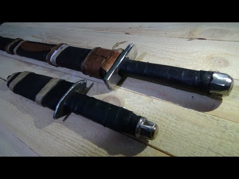 Kılıç Ve Hançer Kını Nasıl yapılır.