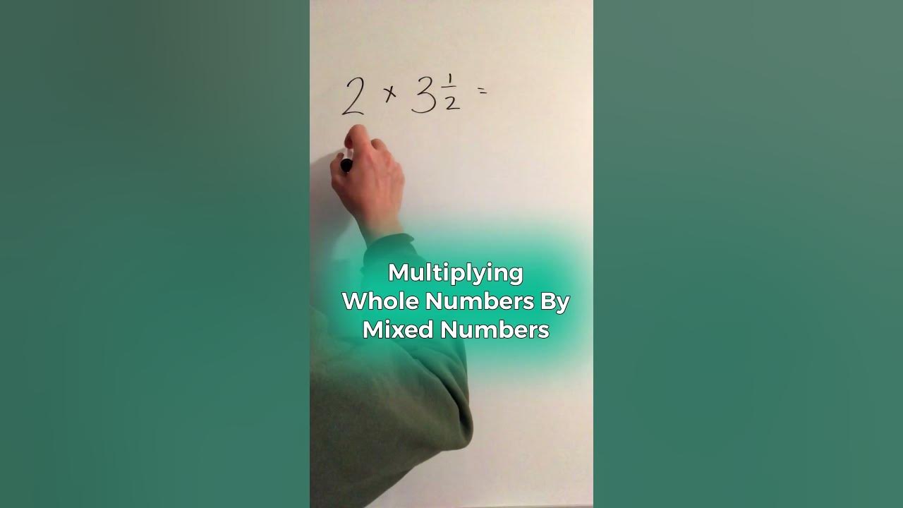 How To Multiply Whole Numbers By Mixed Numbers | Math Help Videos - YouTube