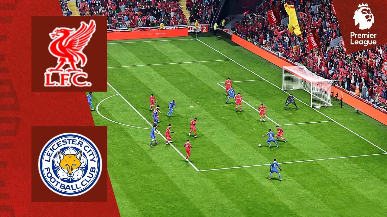 Liverpool vs Leicester City | Premier League 24/25 | FC 25 - YouTube