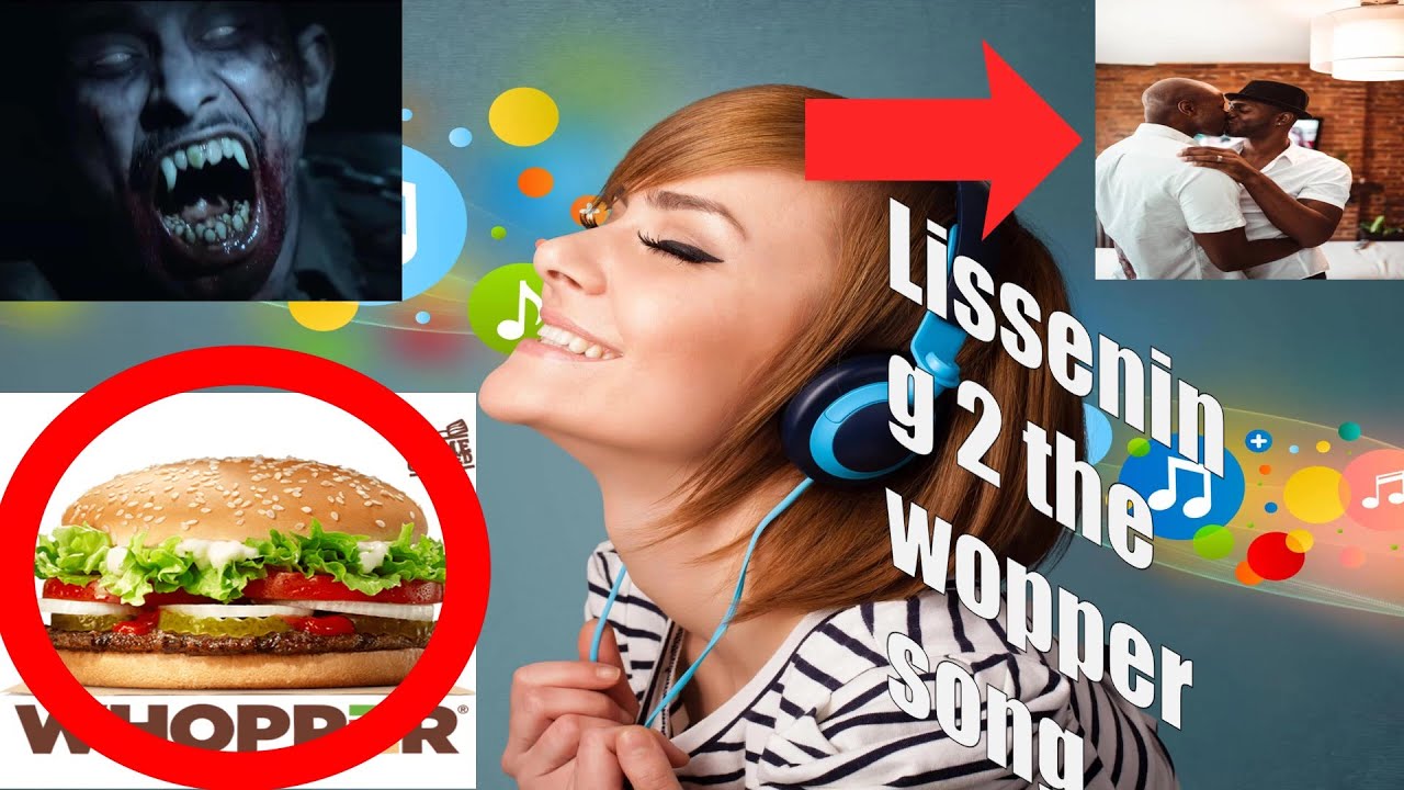LISTENING TO THE BURKER KING WHOPPER SONG (REVIEW) - YouTube
