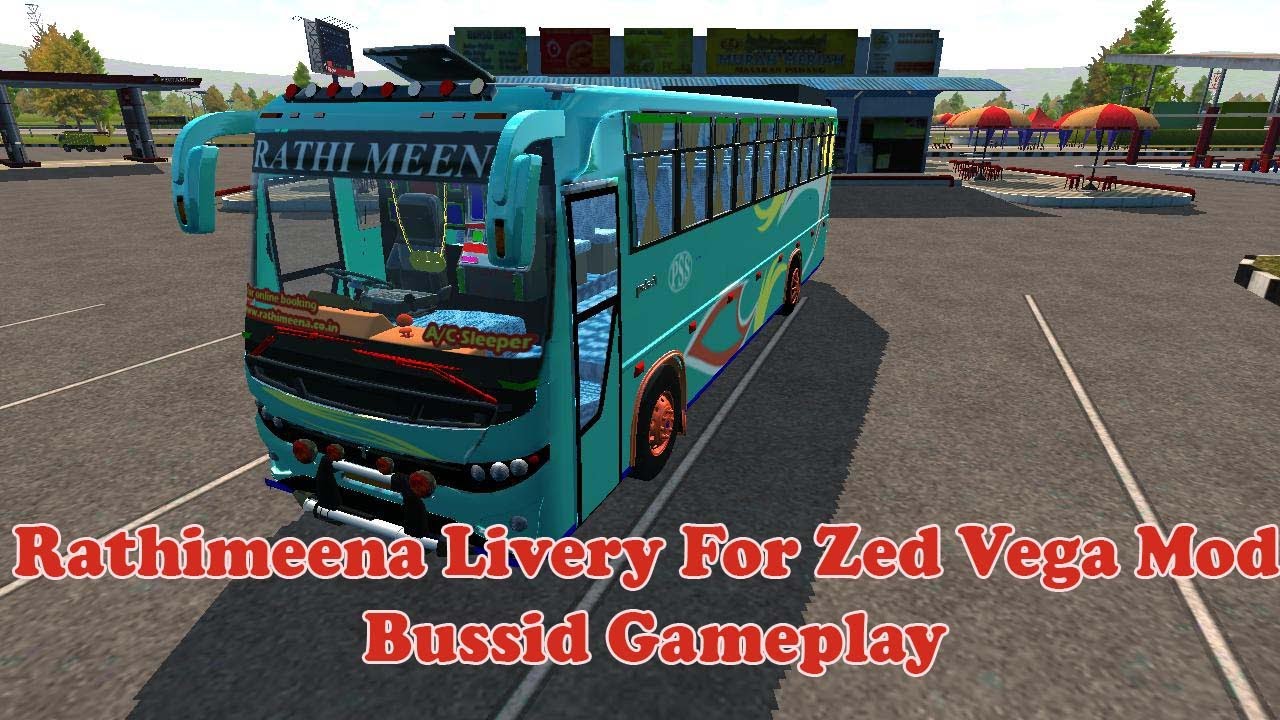 Rathimeena Livery For New Zed Vega Bus Mod For Bussid | Rathimeena ...