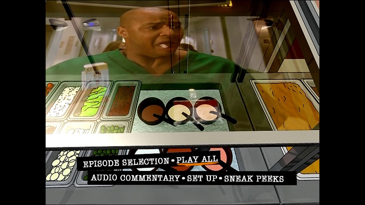 Scrubs The Complete Fourth Season Disc 1 2006 DVD Menu Walkthrough ...