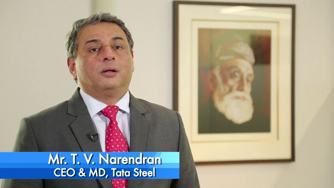 Mr. T V Narendran, MD & CEO, Tata Steel on #missiongange - YouTube