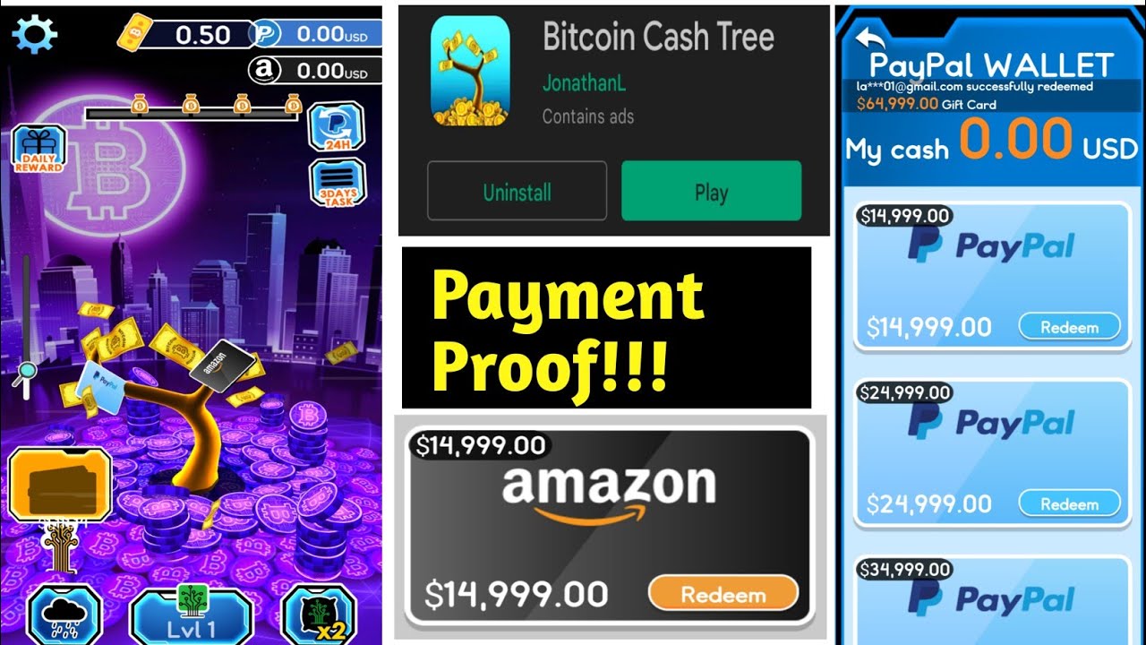 Bitcoin Cash Tree Real Or Fake - Bitcoin Cash Tree Payment Proof - Bitcoin Cash Tree App - YouTube