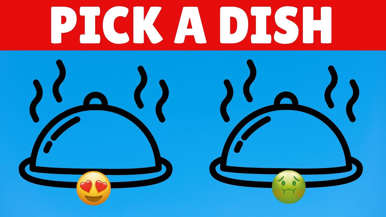 Pick A Dish | Good Vs Bad Food Challedge🍕🍟 - YouTube