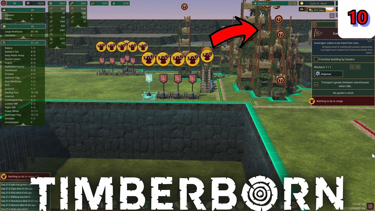 Timberborn / Hard Mode / Waterfalls Map / 10 - YouTube