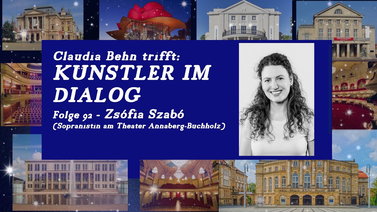 "Künstler im Dialog", Folge 92, Interview mit Zsófia Szabó (Sopranistin ...