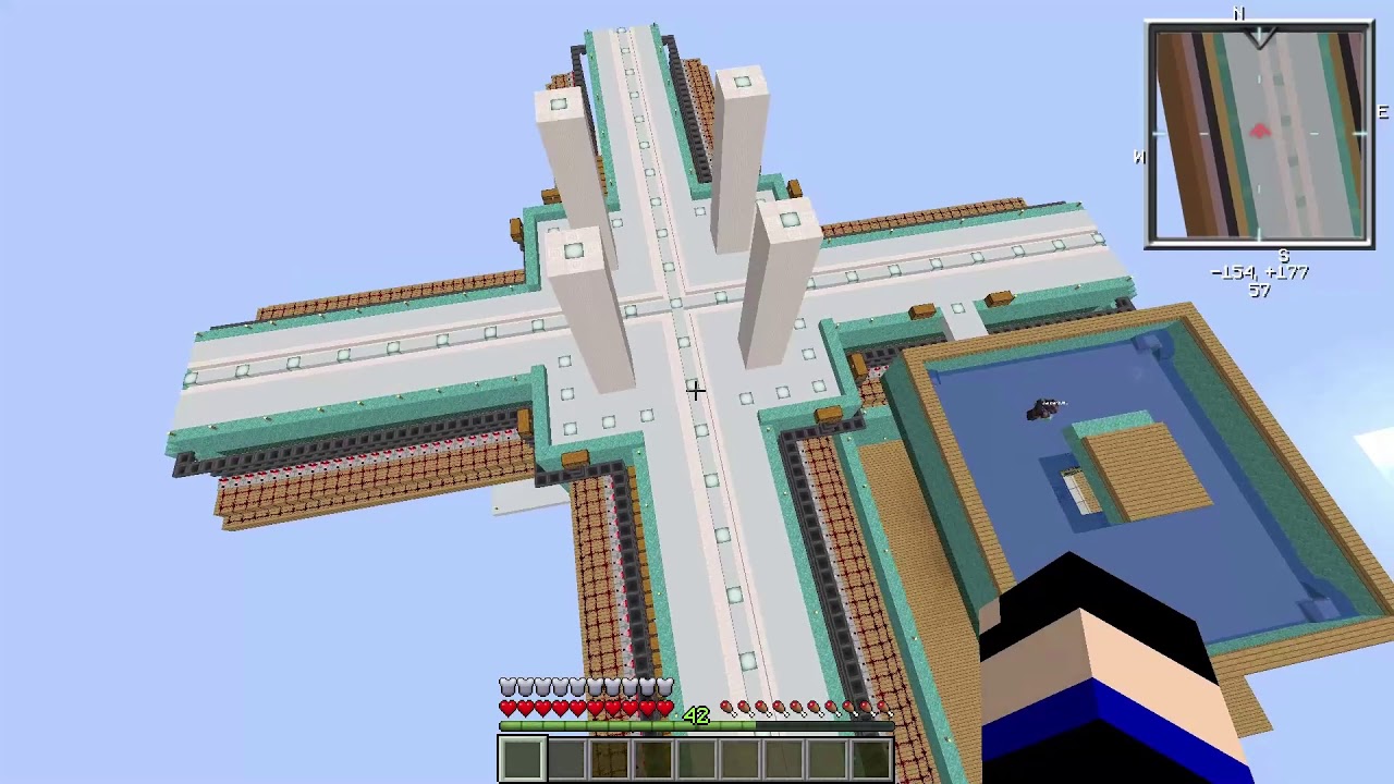 Een vindicator en pillager farm en het sorteersysteem is af. - YouTube