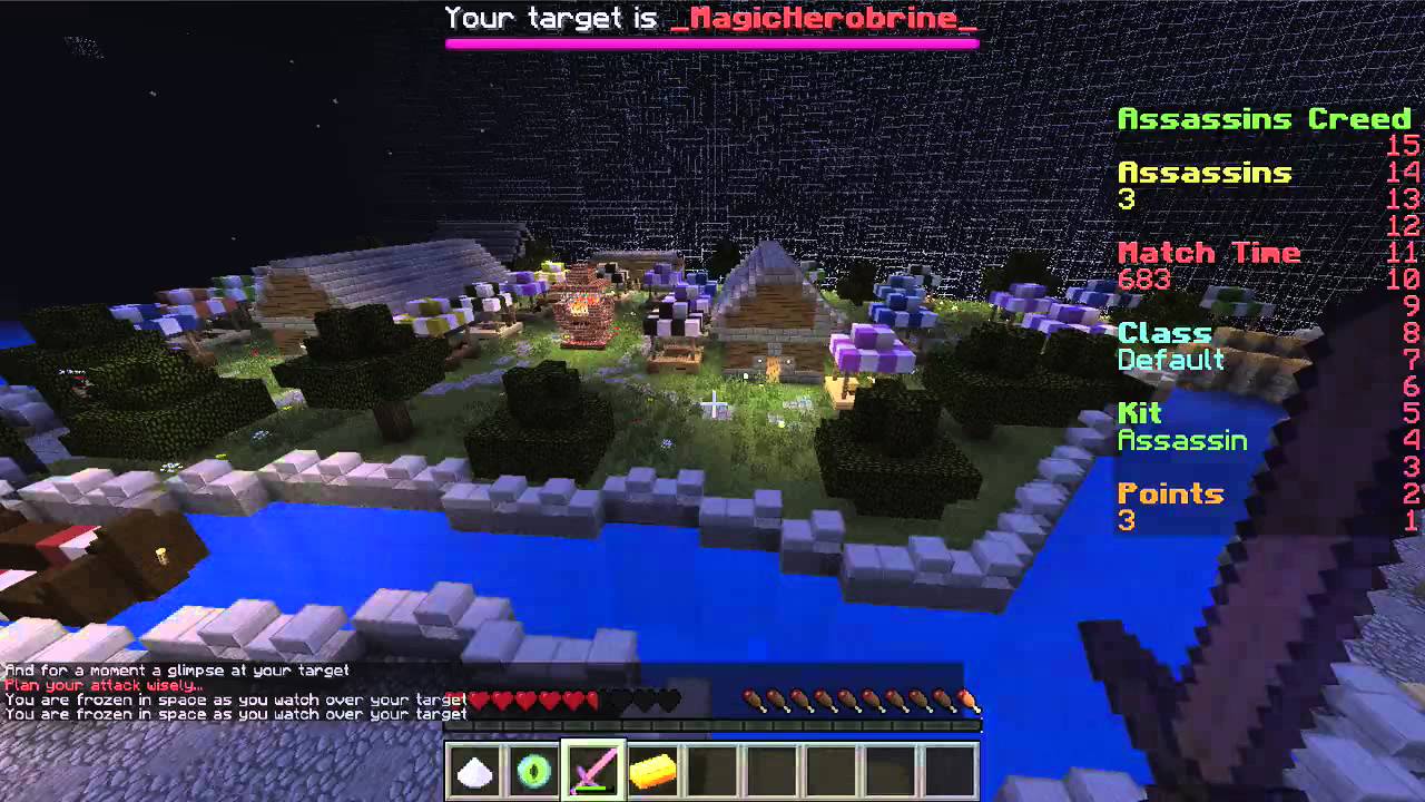 ASSASSINS CREED EN MINECRAFT | IP SERVIDOR | 1.7.2 - 1.7.10 - YouTube