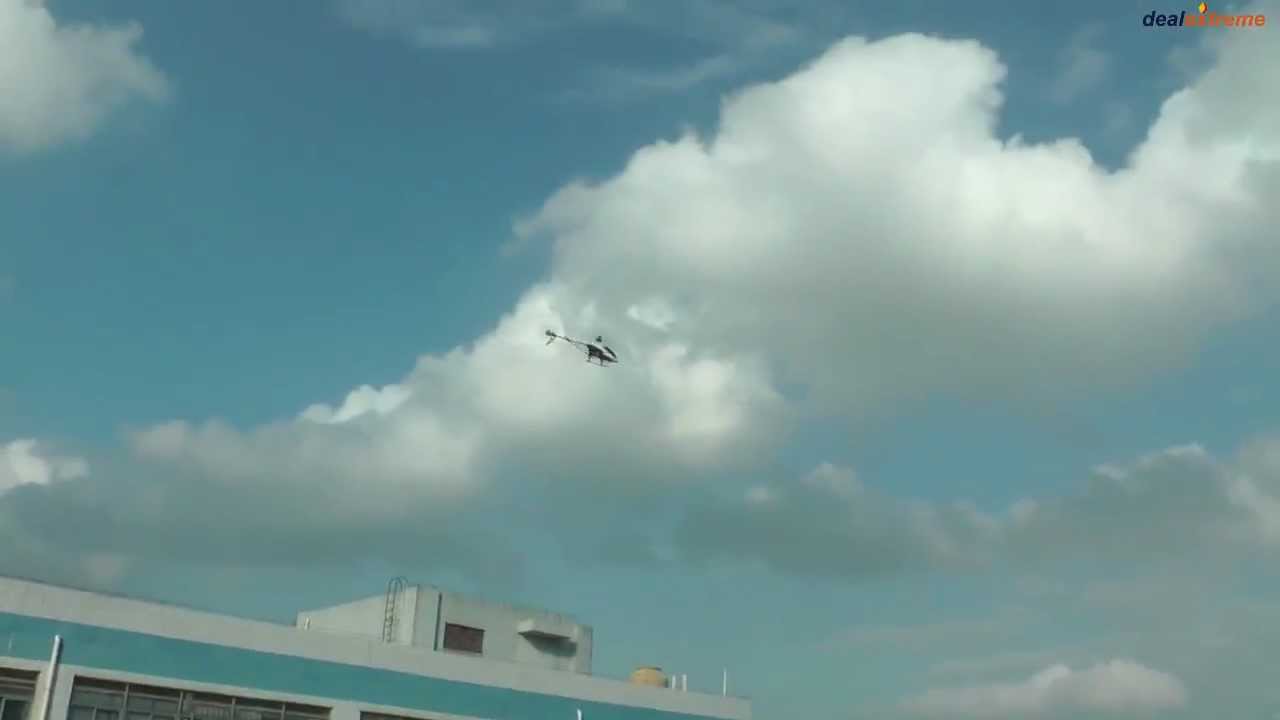 ZR-Z102 Rechargeable 4-CH 2.4GHz Radio Control Single Blade R/C ...