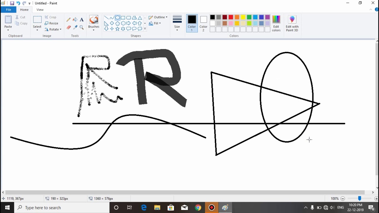 Online CCC Course ms-paint complete home tab by ruchin kaushik - YouTube