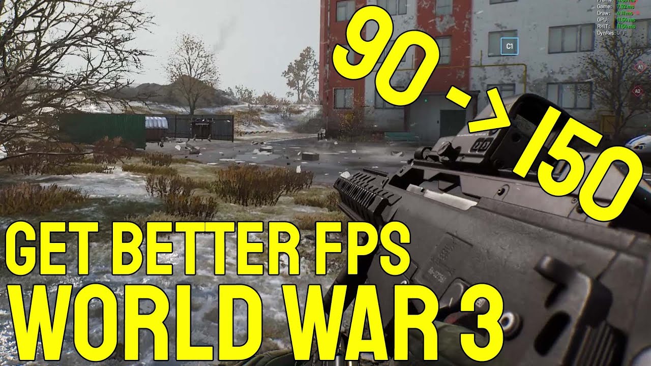 How to get BETTER FPS in World War 3 Closed Beta - simple PERFORMANCE ...