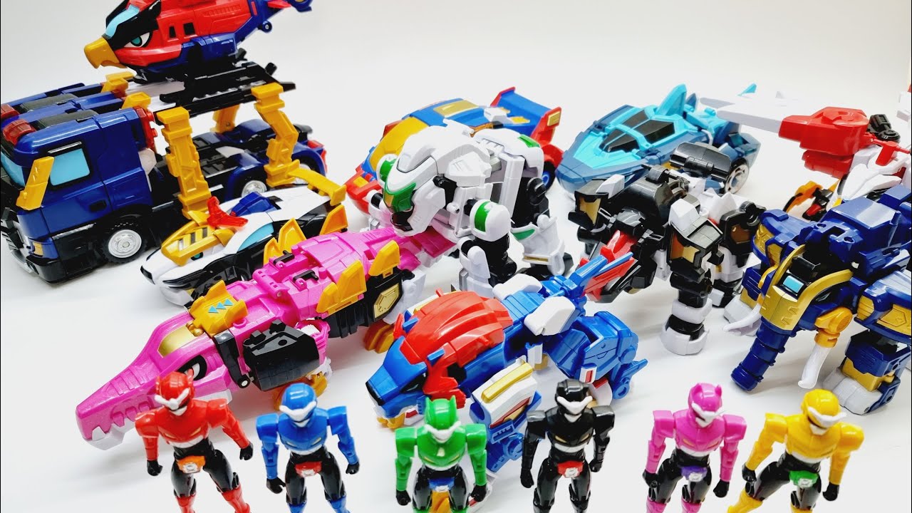 MINI FORCE ANIMAL TRON all toys TRANSFORMATION - YouTube