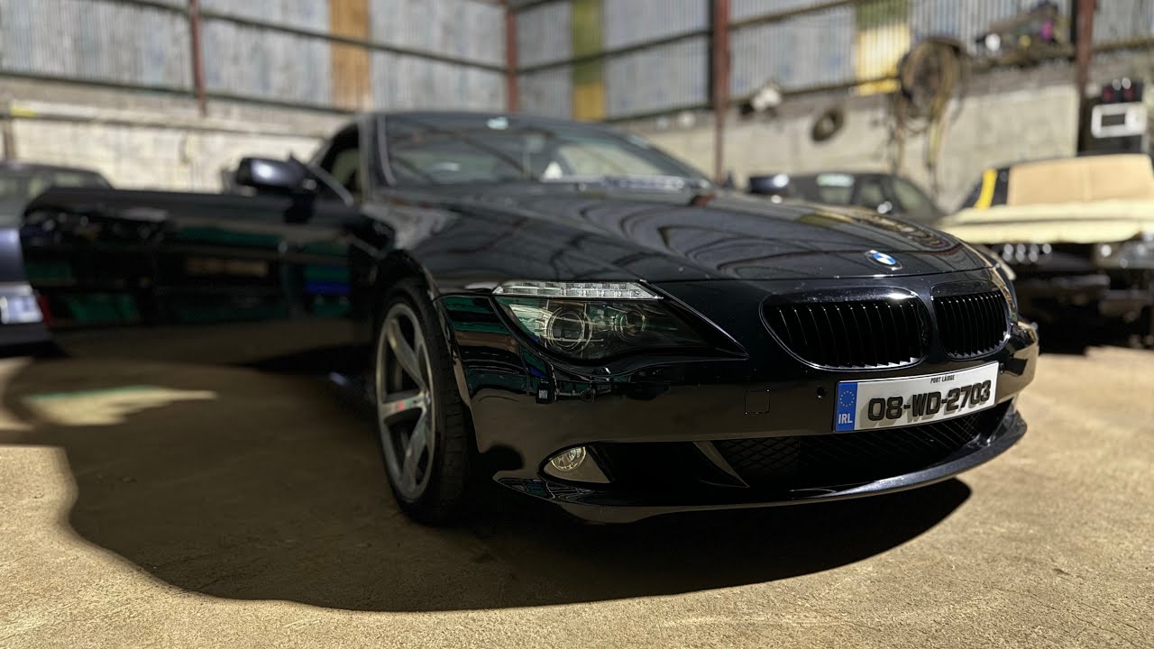 Dans 635d: e63 Lci Foglight assembly remove/replace & sill trim refurb ...