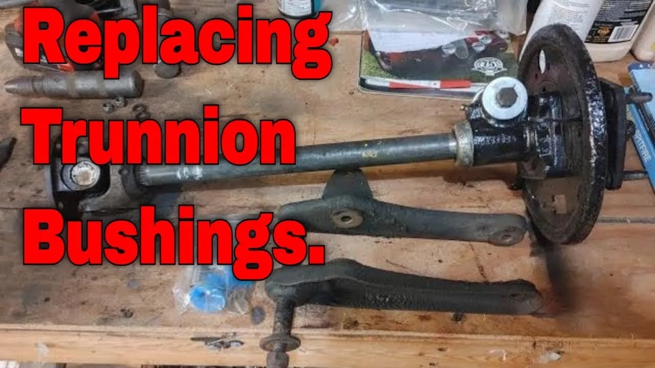 Triumph Spitfire 1500 Trunnion Replacement! #triumphspitfire #trunnion ...