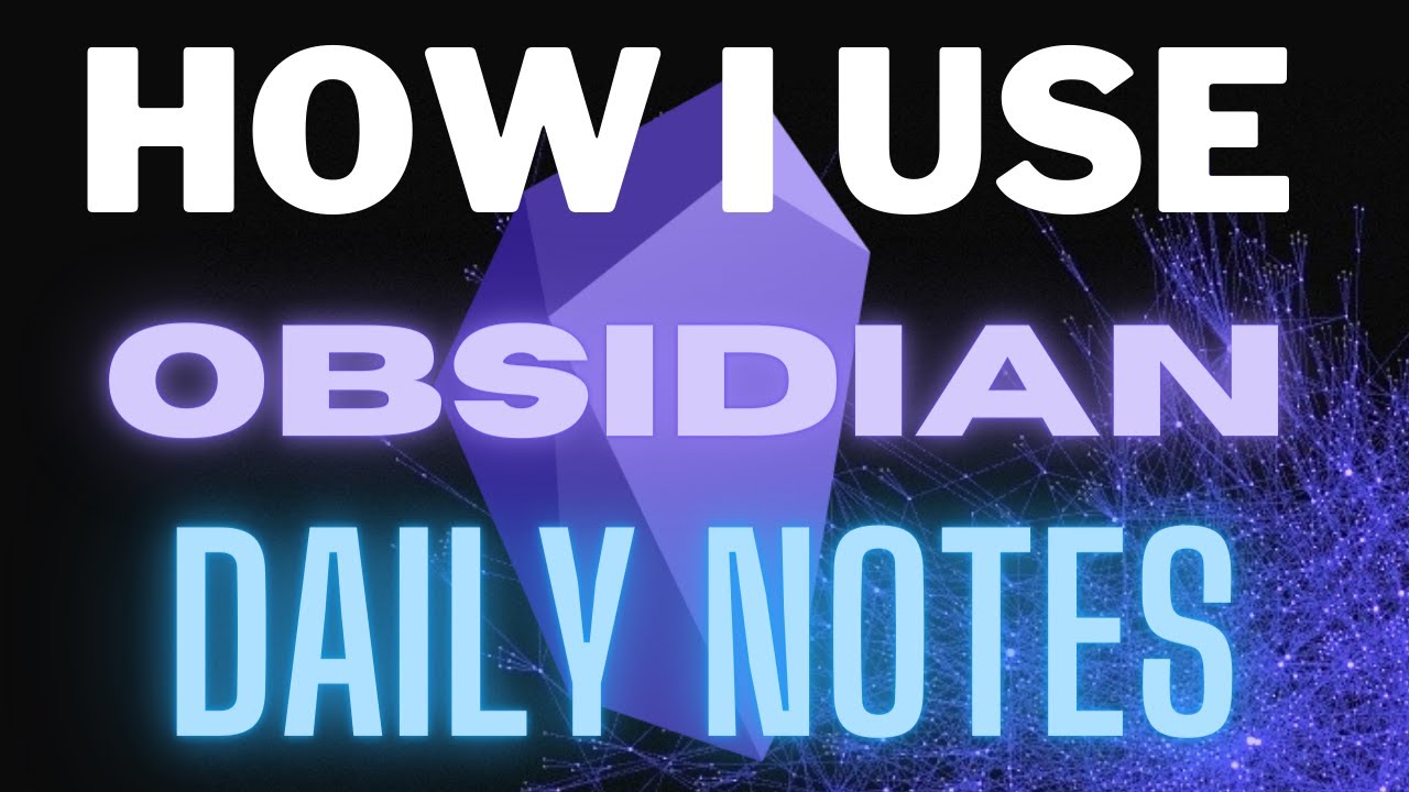 How I Use The Daily Notes Plugin In Obsidian YouTube How I Use The Daily Notes Plugin In Obsidian YouTube