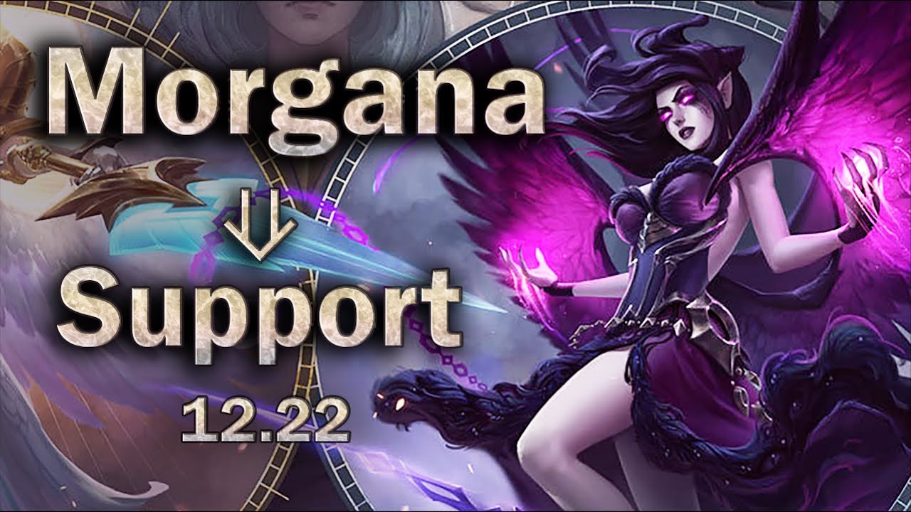 Morgana vs Tahm Kench | Support | Full game | League of Legends - patch ...
