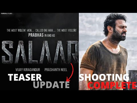 Salaar teaser update salaar movie release date Salaar shootining ...