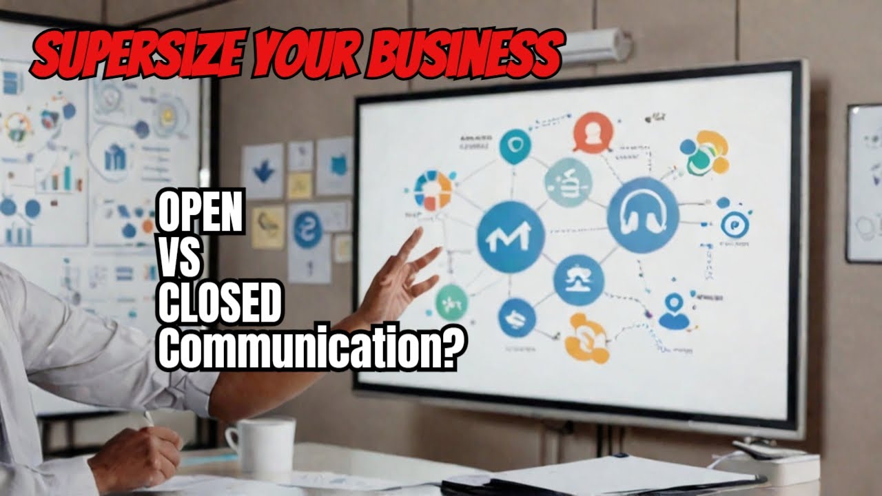 How To Use Open And Closed Communication To Supersize Your Business ...
