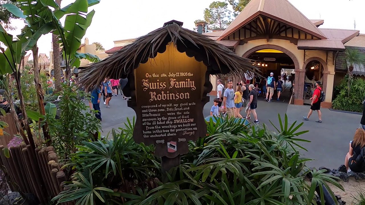 Swiss Family Treehouse - WALT DISNEY WORLD - MAGIC KINGDOM - YouTube