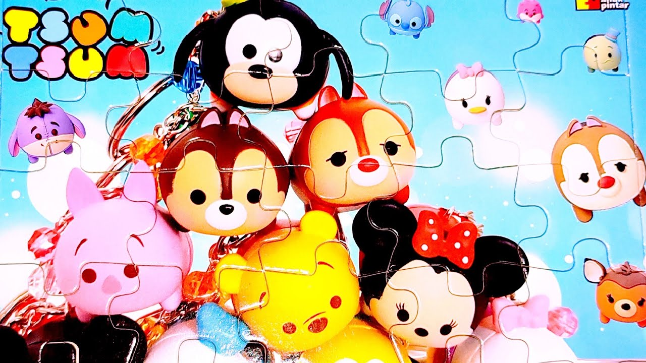 HOW TO SOLVE A PUZZLE | DISNEY TSUM TSUM SERIES PUZZLE ...