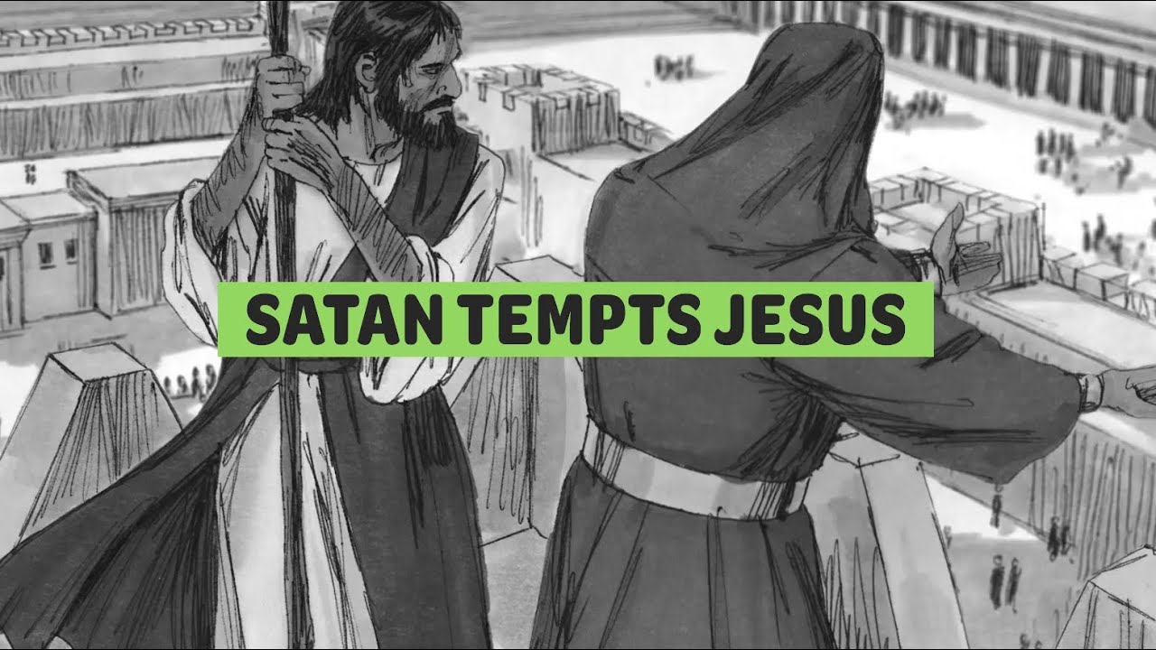 25. Satan Tempts Jesus | Open Bible Stories - Indian Sign Language (ISL ...