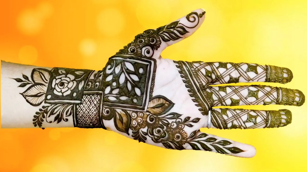 Box Mahendi design - New Pattern (Eid Special) - YouTube