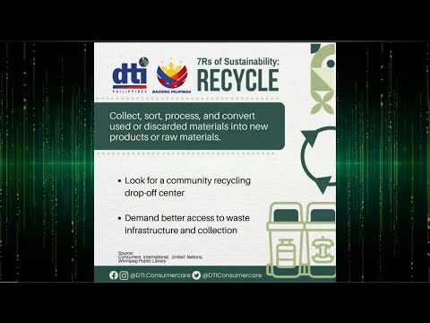 THE 7Rs of SUSTAINABILITY. - YouTube