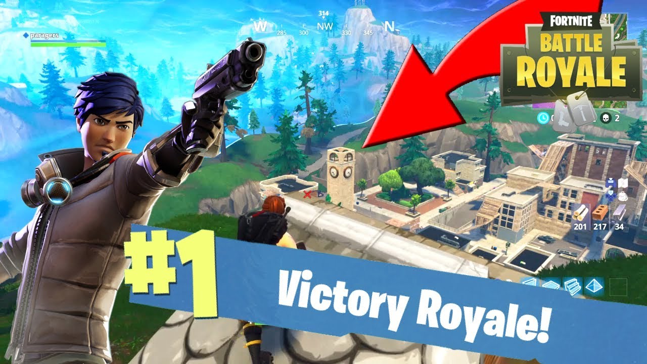 FIRST EVER FORTNITE SOLO VICTORY ROYALE!! WOWW!! - YouTube