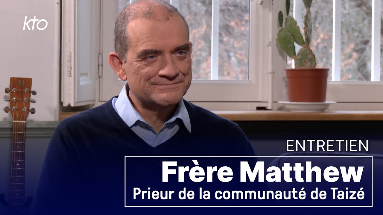 Entretien avec Frère Matthew, prieur de la communauté de Taizé - YouTube