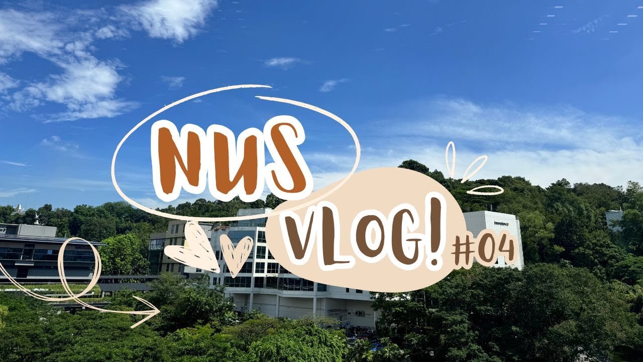 [Vlog] NUS Exchange Student上堂嘅日子係點樣過? 超級無敵忙?!! 又要present又要樂團仲要做通頂 ...