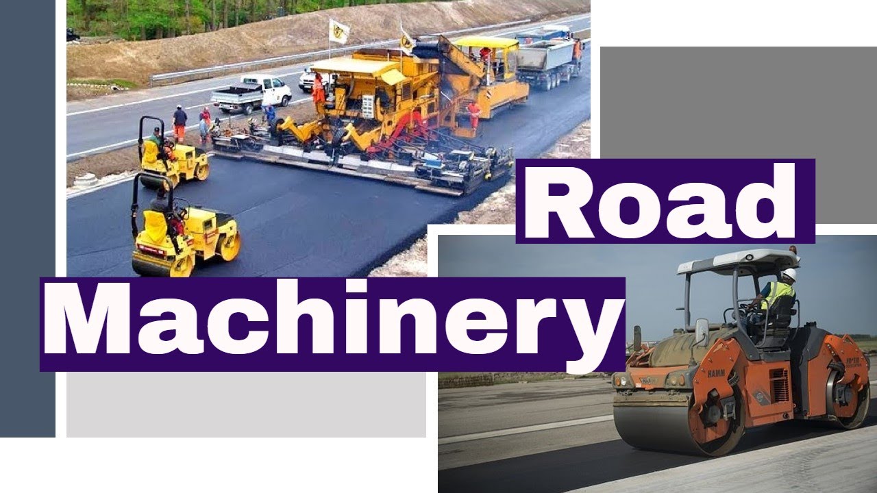 Latest Road Machinery used in Road Construction - YouTube