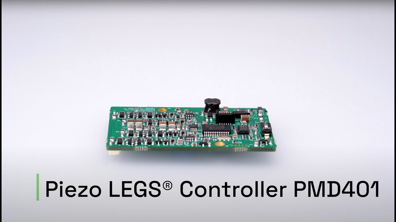 Piezo LEGS® Controller PMD401. #acuvi #piezomotor #controller - YouTube